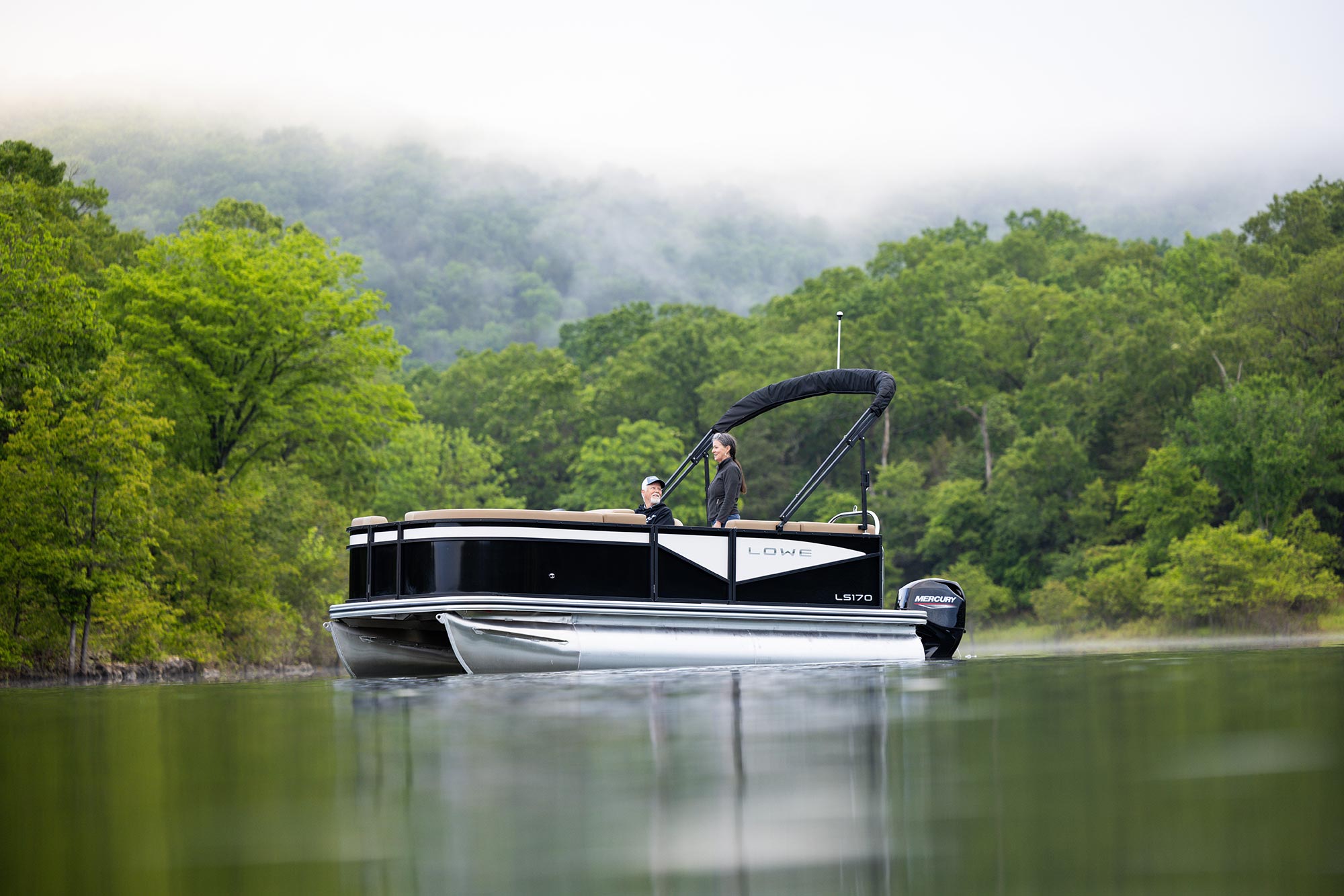 Lowe LS 170 | 17 foot Small Pontoon Boat | Lowe Boats